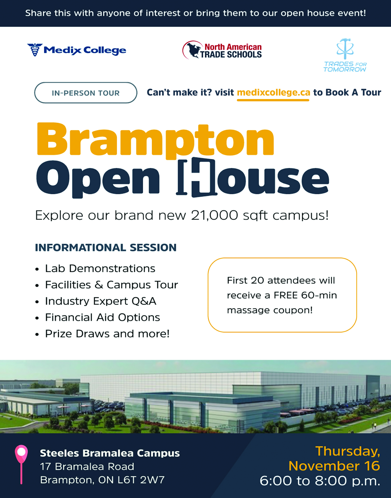 Medix College Open House